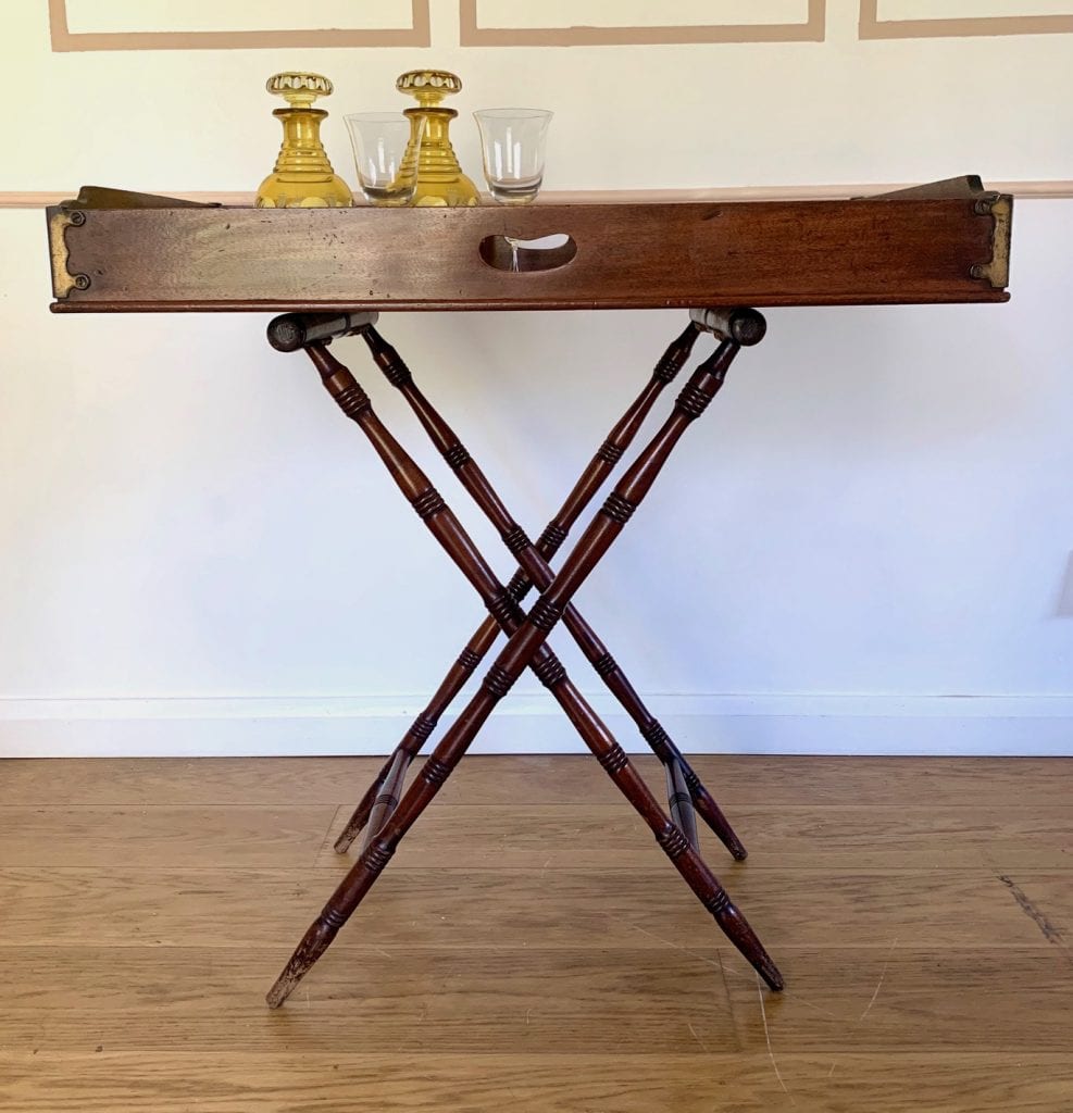 Large 19th Century Butlers Tray – Sold – The Oscar Collective